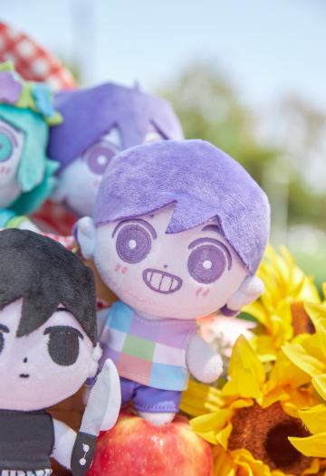 Basil Plush Toy Omori Plush Toy - Omori Plush